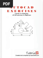 AutoCAD Basic Tutorials | PDF