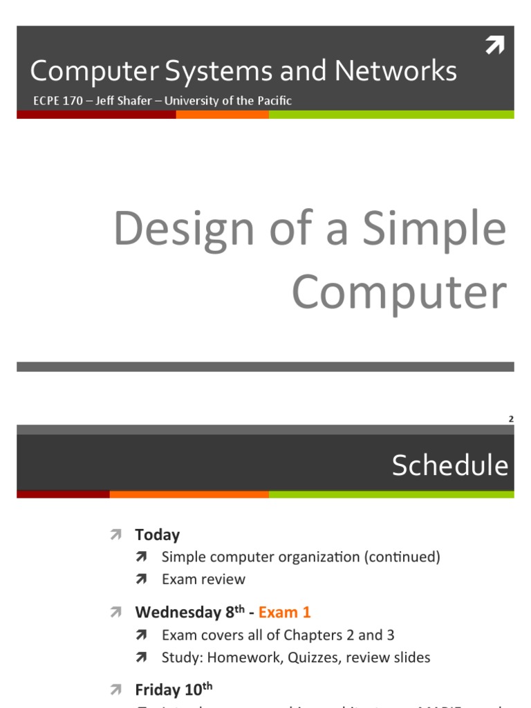 12 Simple Computer Design 2 | Download Free PDF | Random Access Memory | Computer Memory