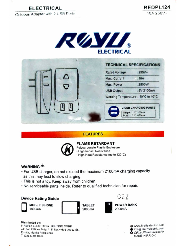 ROYU Octopus Adapter | PDF
