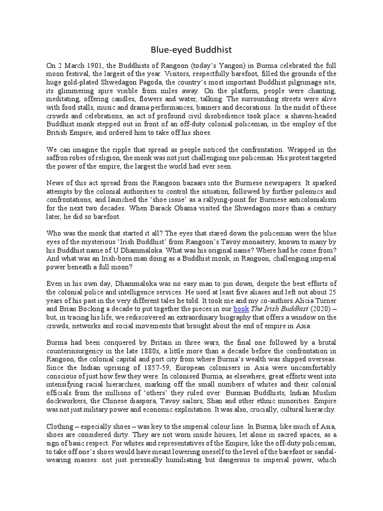 Aeon Essays | PDF | Myanmar | Behavior