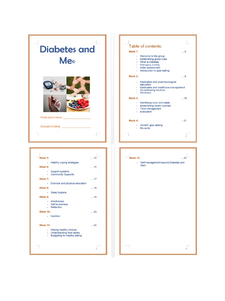 Diabetes Workbook | PDF