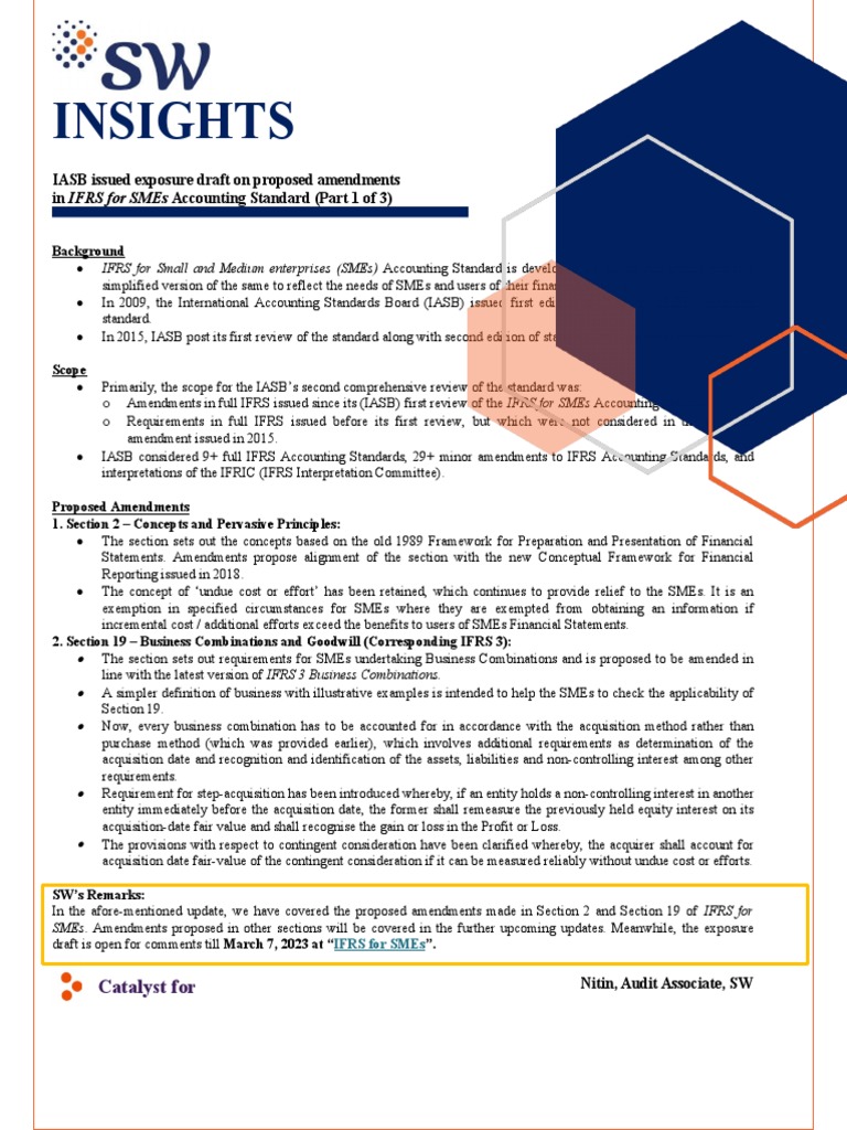 12.2 IFRS For SMEs Accounting Standards | PDF | International Financial ...