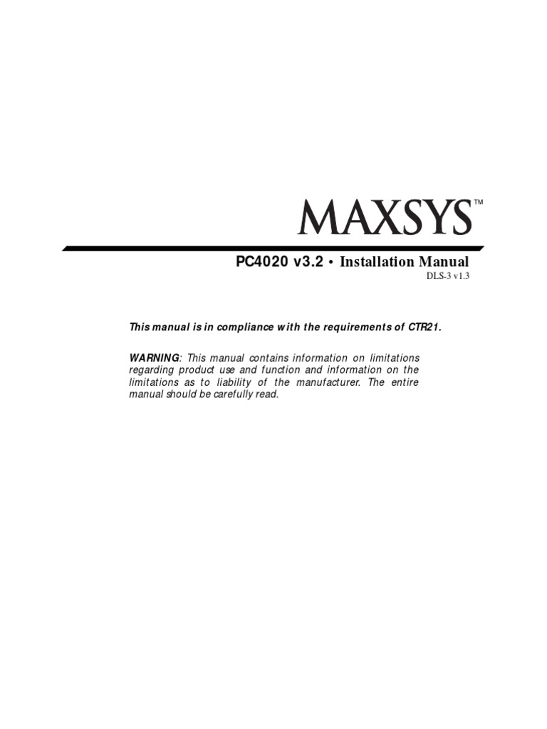 PC 4020 | PDF | Capacitor | Relay