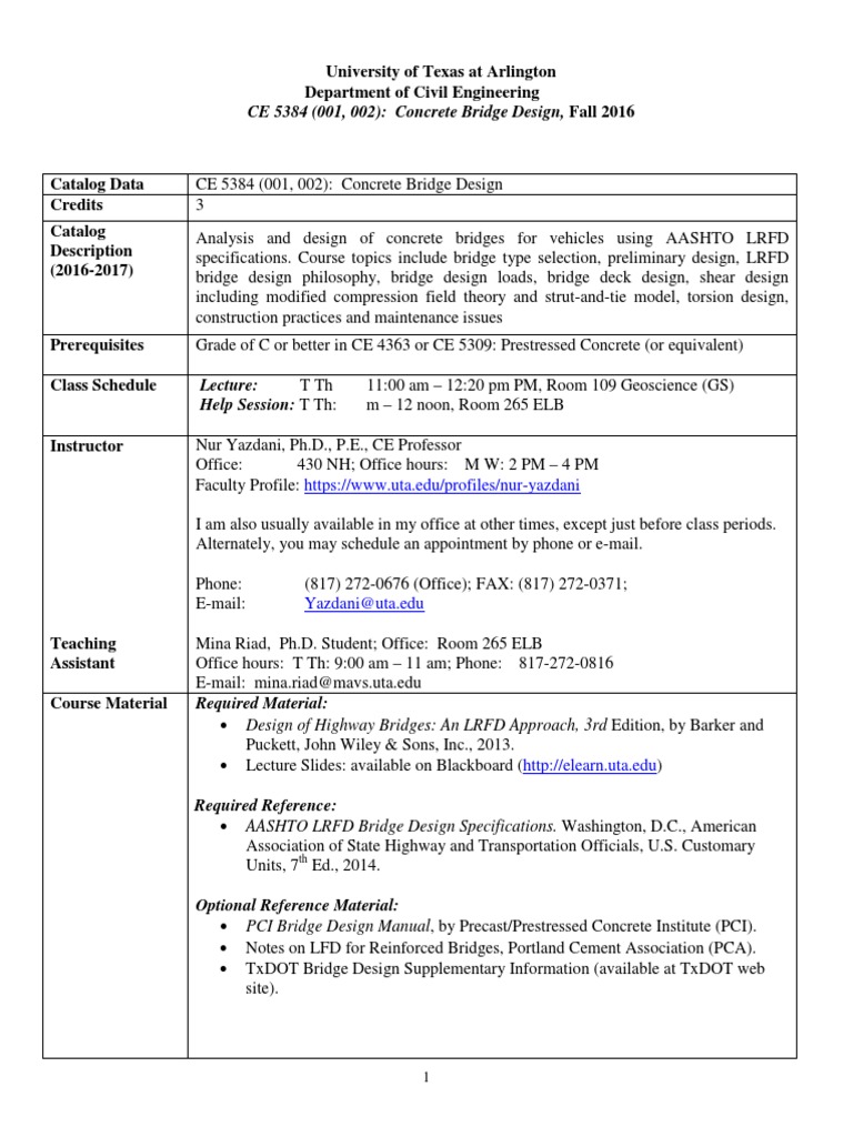 Advanced Concrete Bridge Design: A Comprehensive Course on Applying ...