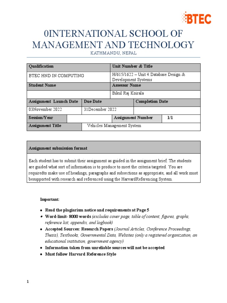 Unit 4 Database Design Development-2022 | PDF | Databases | Relational Database