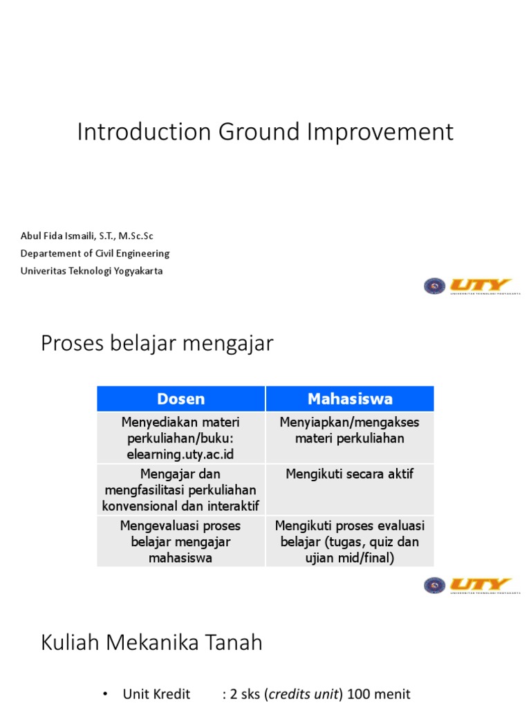 Introduction (Ground Improvement) | PDF