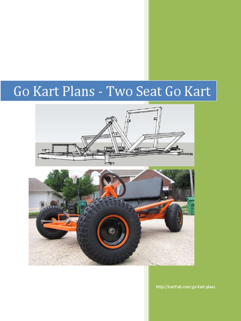 Manual_para_montar_un_Kart_Go_Kart_Plans | PDF | Axle | Screw