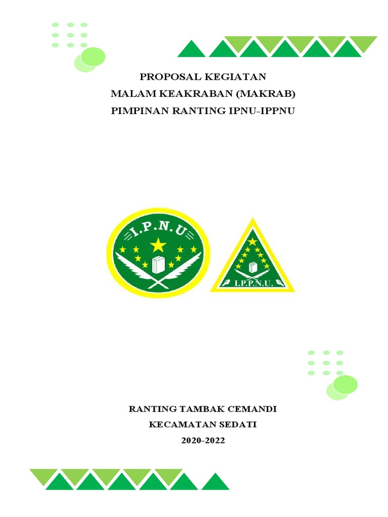 Proposal Kegiatan Makrab New | PDF