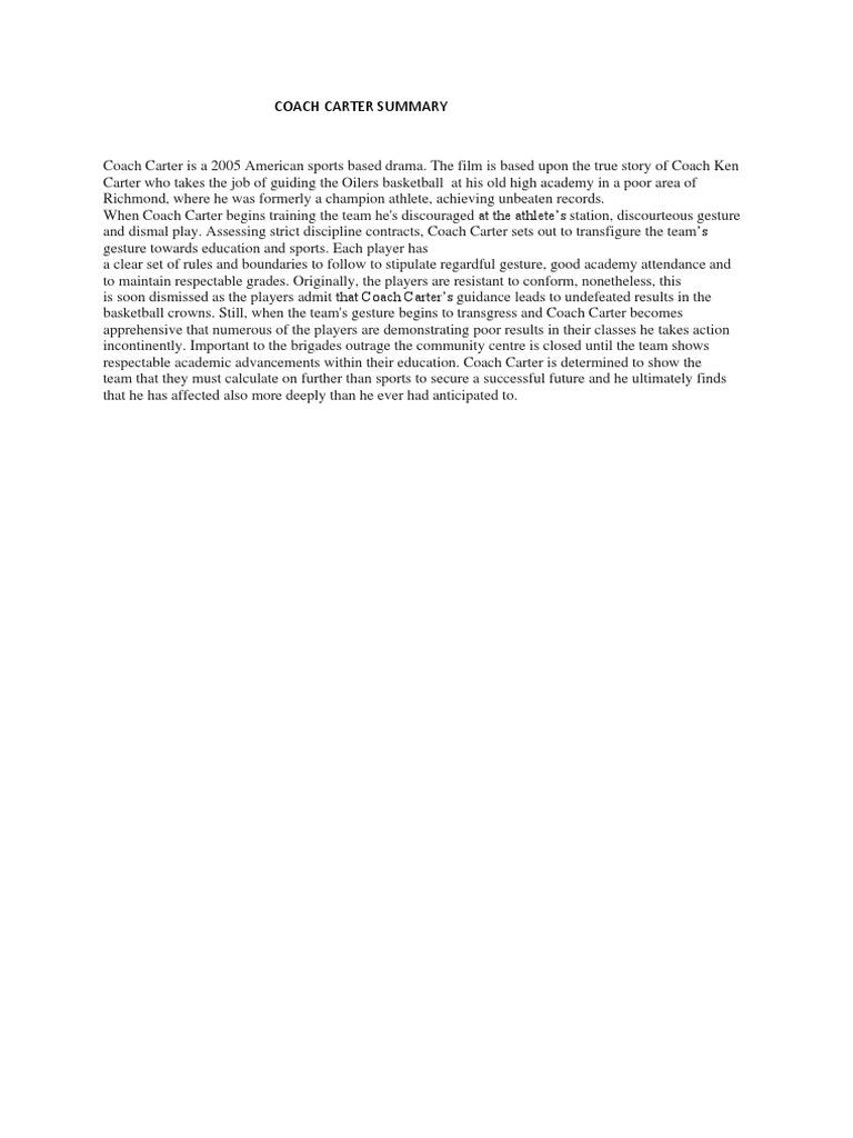 COACH1 | PDF