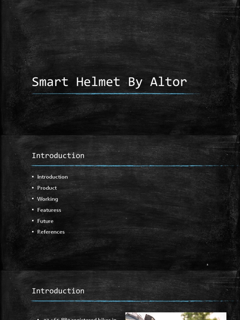 Smart Helmet | PDF