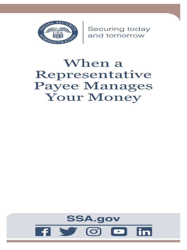 Understanding Your Payee's Role | PDF | Supplemental Security Income ...