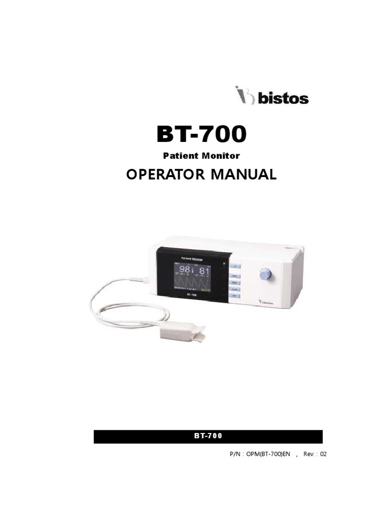 OPM (BT 700) English (Rev.02) | PDF
