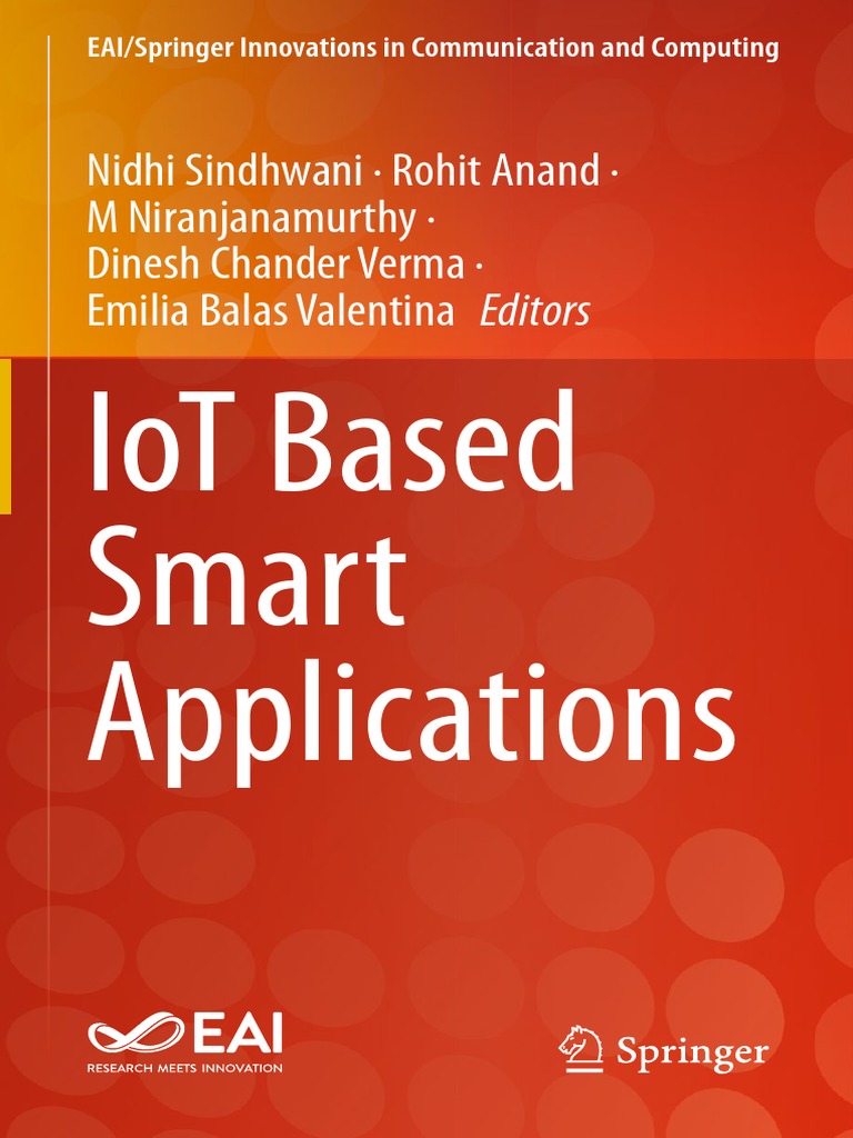 Iot Based Smart Applications | PDF | Internet Of Things | Computing
