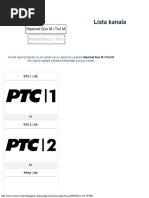 Kanali Yettel | PDF | Mass Media | Television