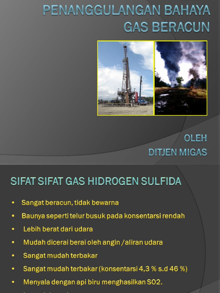 Penanggulangan Bahaya Gas Beracun | PDF