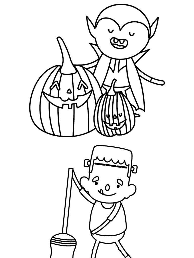 Coloreables Halloween | PDF