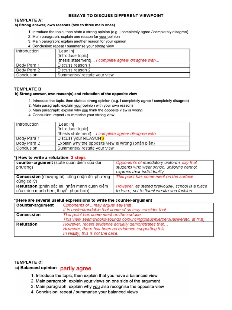 Crafting Concession Thesis Statements | PDF