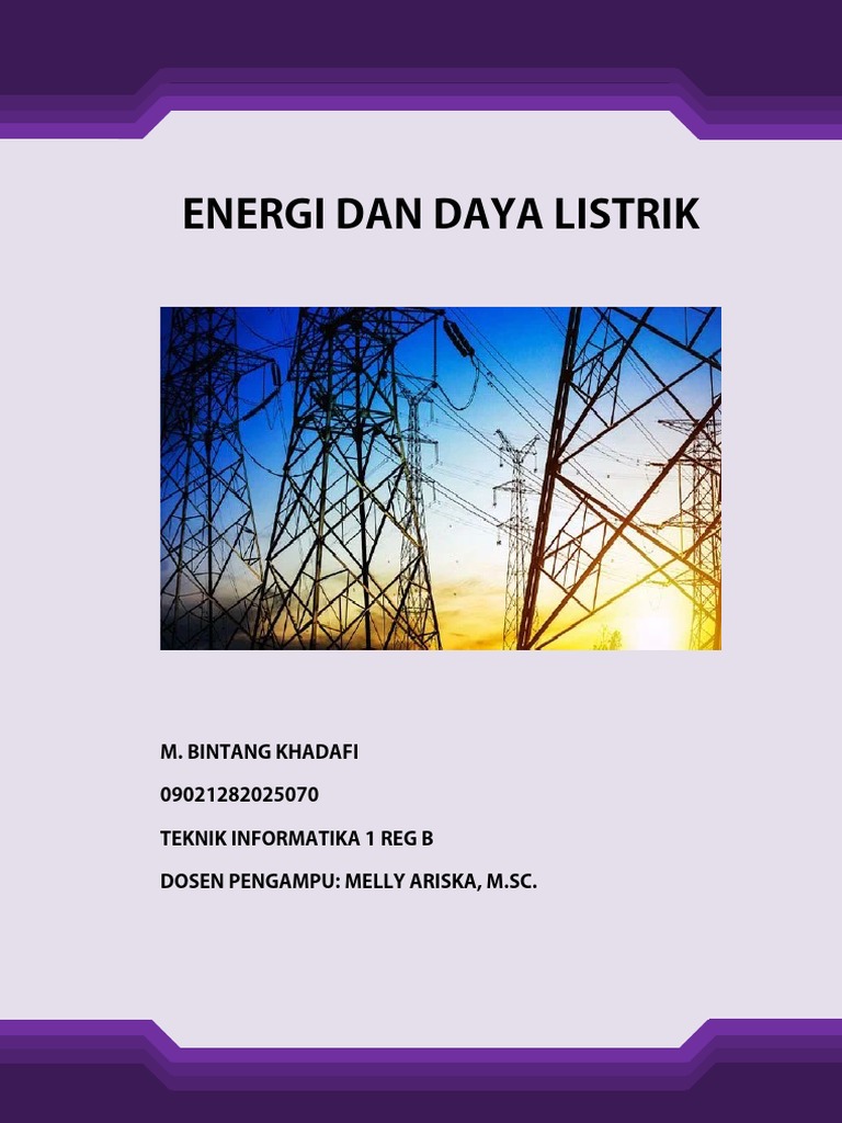Handout Energi Dan Daya Listrik | PDF