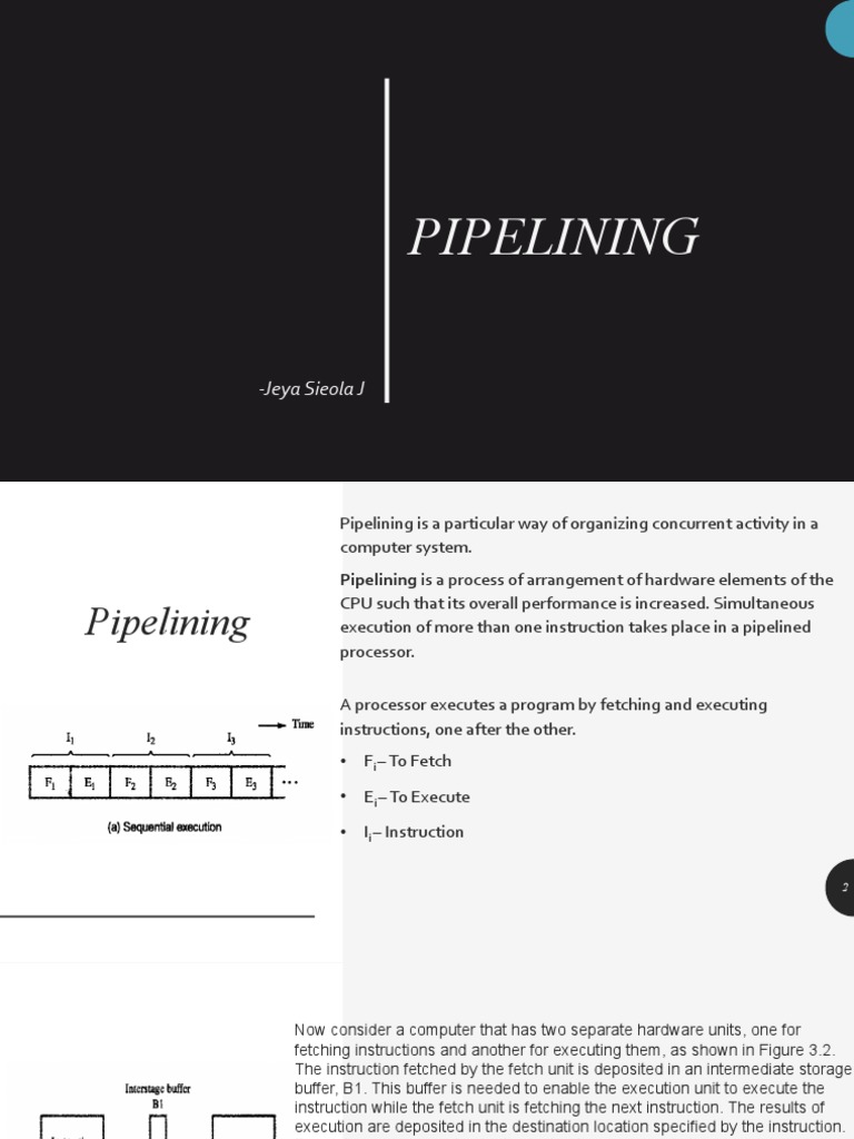 Pipelining Seminar Download Free Pdf Central Processing Unit Computer Science 
