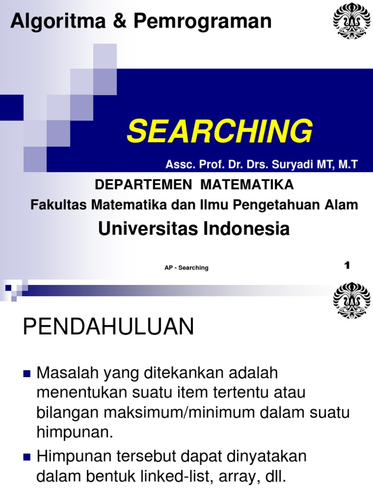 Alprog - T12 Searching 2022 | PDF