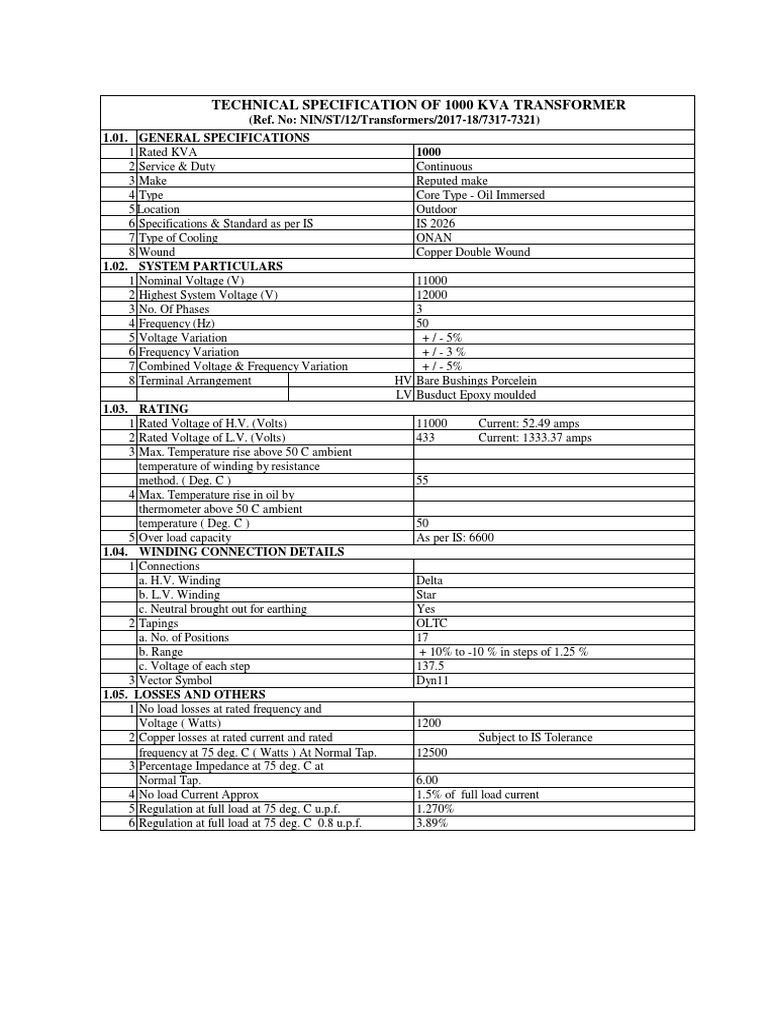 1 Transformer Pdf Transformer Insulator Electricity