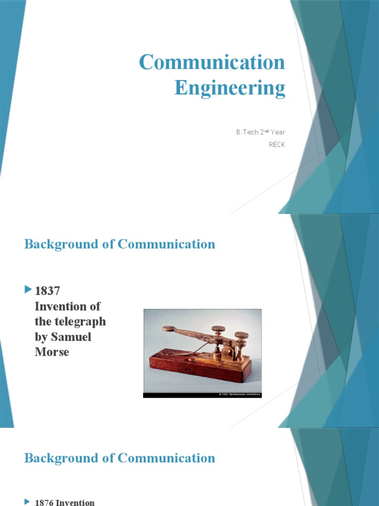 Communication Engineering Unit 1 Lecture 1 | PDF | Telecommunications | Communications System