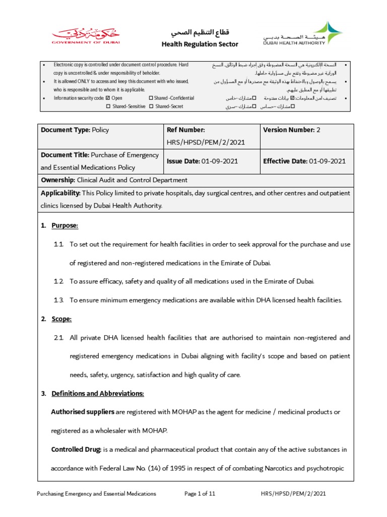 Emergency Medication | PDF | Pharmacy | Drugs