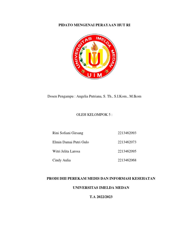 Rini Sofiani Girsang Kelas 1 C | PDF
