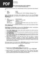 CONTOH NASKAH / DRAFT Peraturan Perusahaan | PDF