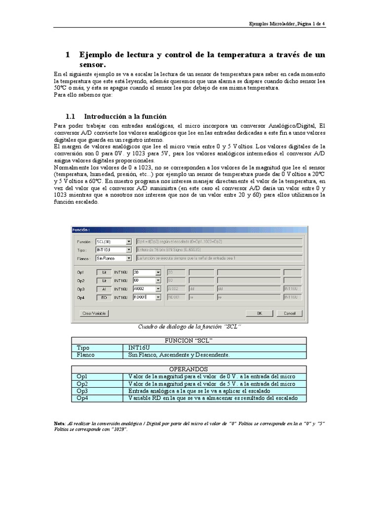 Lectura De Sensores Pdf Sensor Señal Analoga
