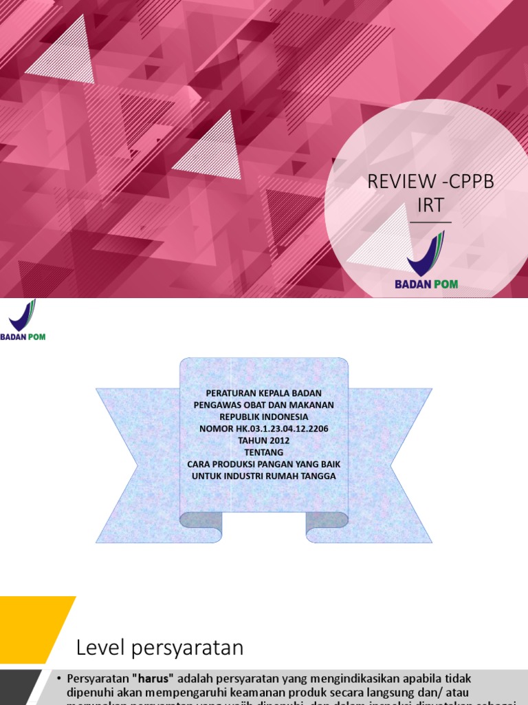 Review CPPB Irt | PDF | Griya & Taman | Sains & Matematika