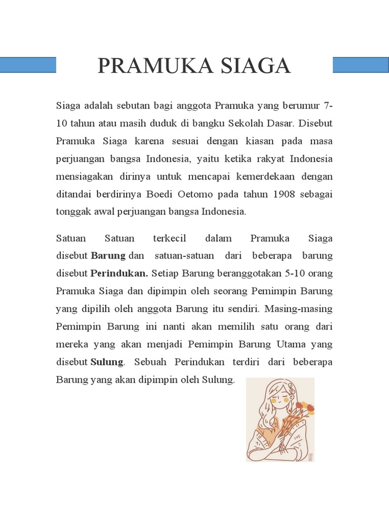 Pramuka Siaga | PDF