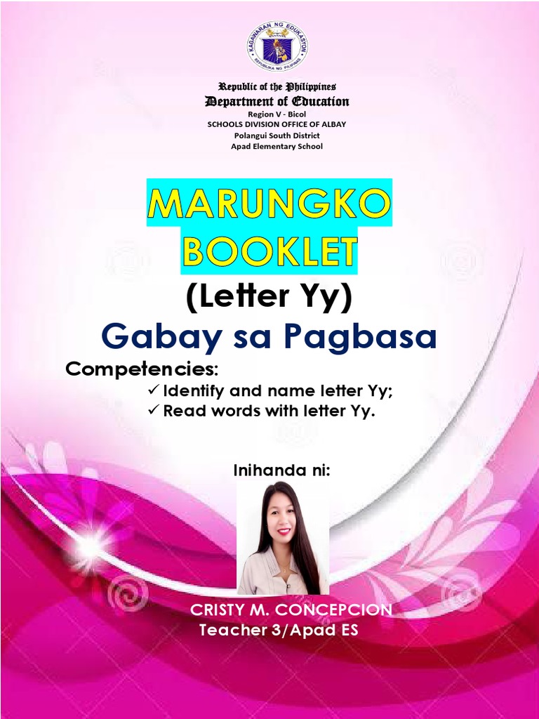 Marungko Approach Booklet | PDF