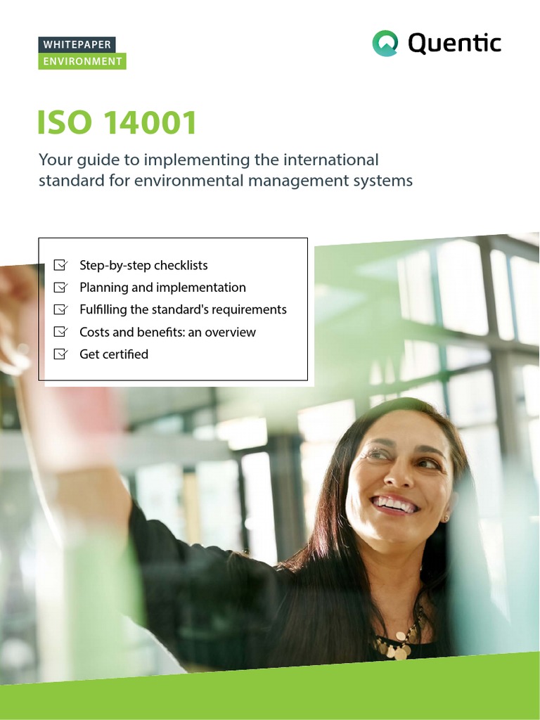 Quentic Whitepaper ISO 14001 | PDF | Environmental Resource Management | Audit
