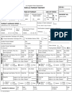 Vehicle Pursuit Reporting Guidelines | PDF | California Highway Patrol ...