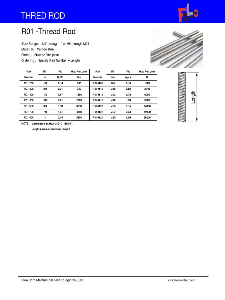 Ficha Técnica Flowcom | PDF