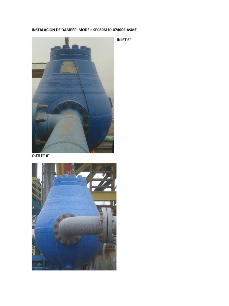 Damper Mattco #150869 | PDF