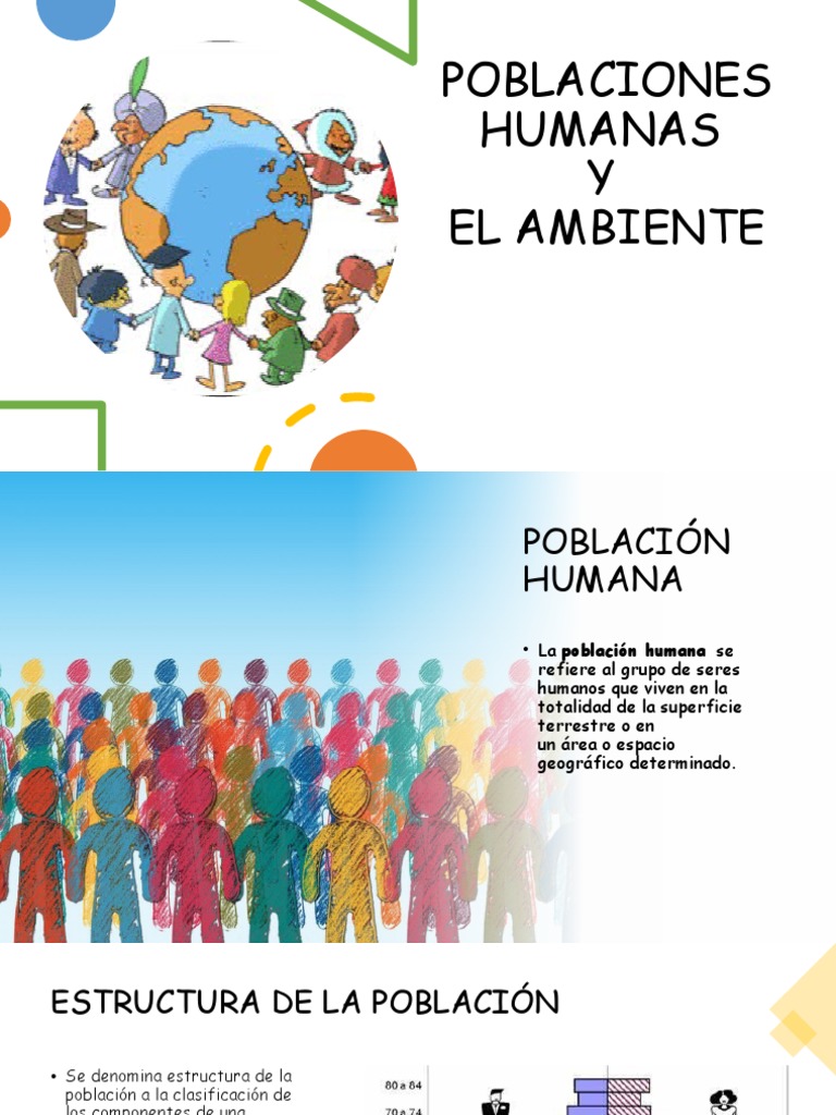 Poblaciones Humanas | PDF | Población | Demografía