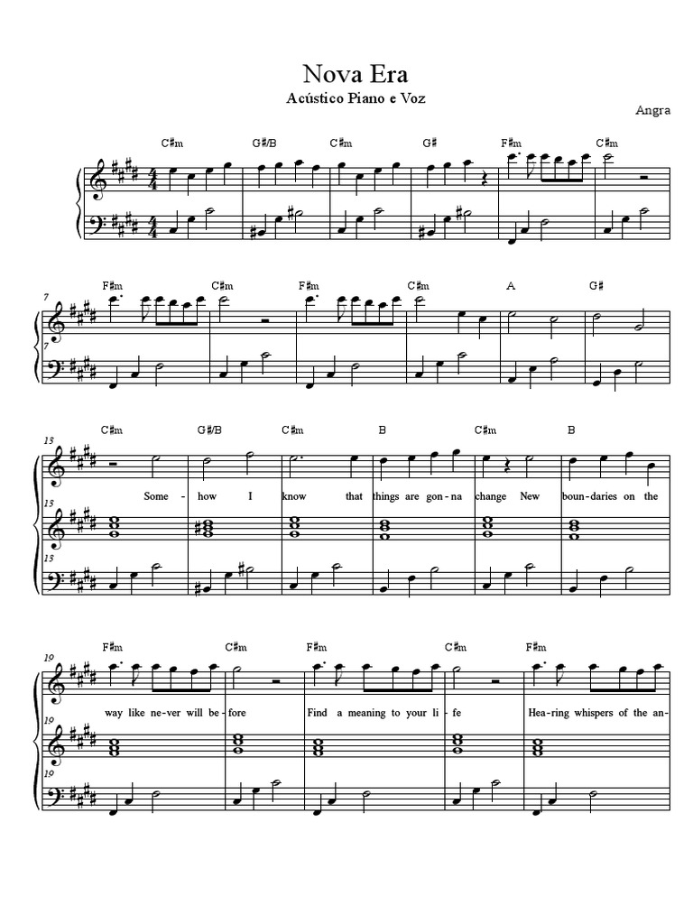 Angra - Nova Era | PDF