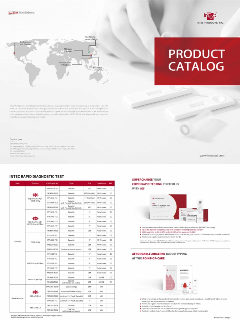 InTec Product Catalogue | PDF
