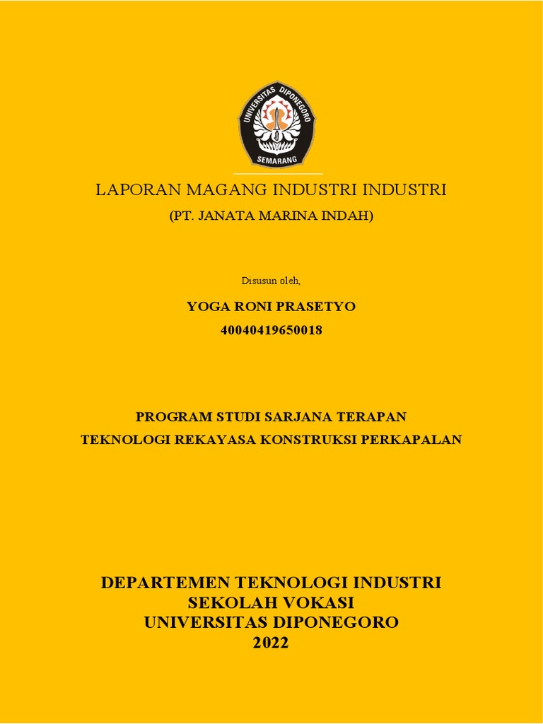 Laporan Magang PT JMI | PDF | Bisnis