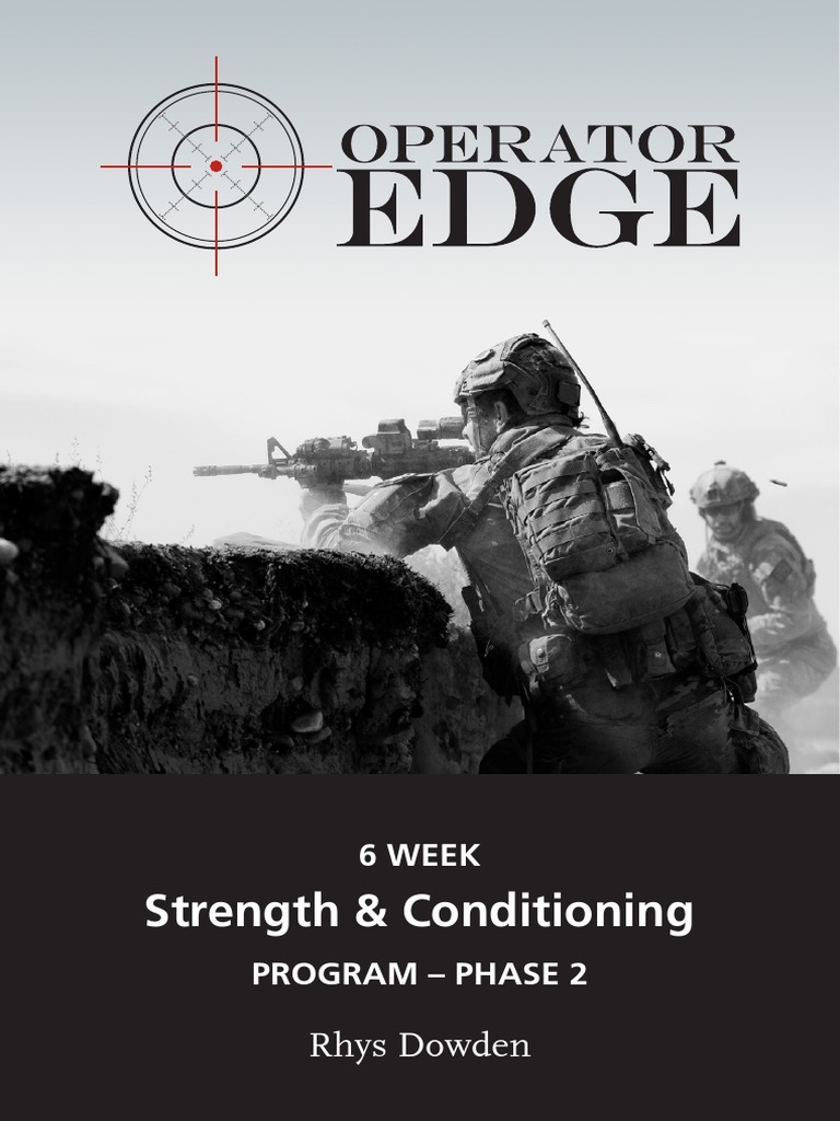 Operator Edge 6 Wkphase 2 V2 | PDF | Physical Fitness | Strength Training
