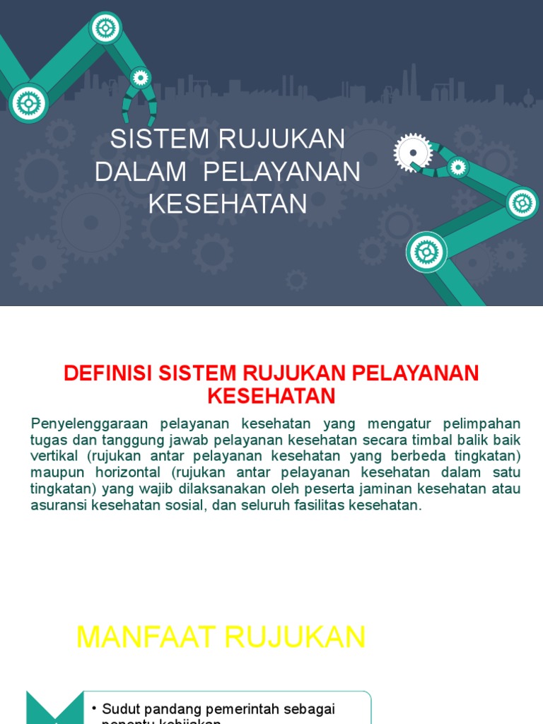 Materi 5 Sistem Rujukan Pelayanan Kesehatan | PDF