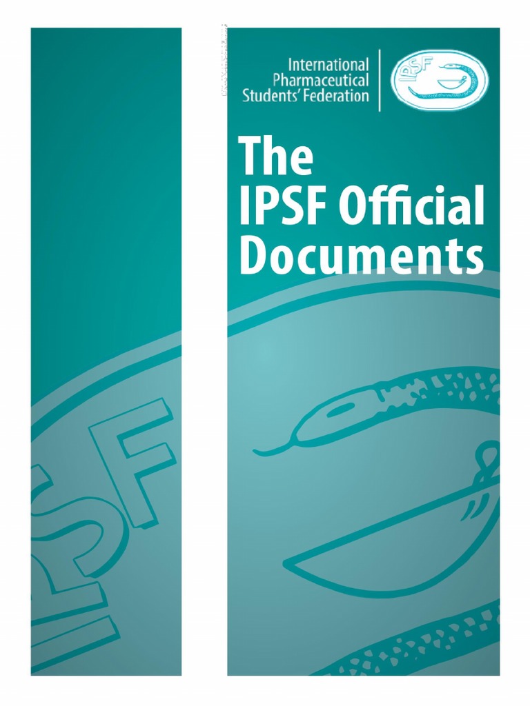 IPSF Official Documents - Adopted by The 63rd General Assembly | PDF | Committee | Government