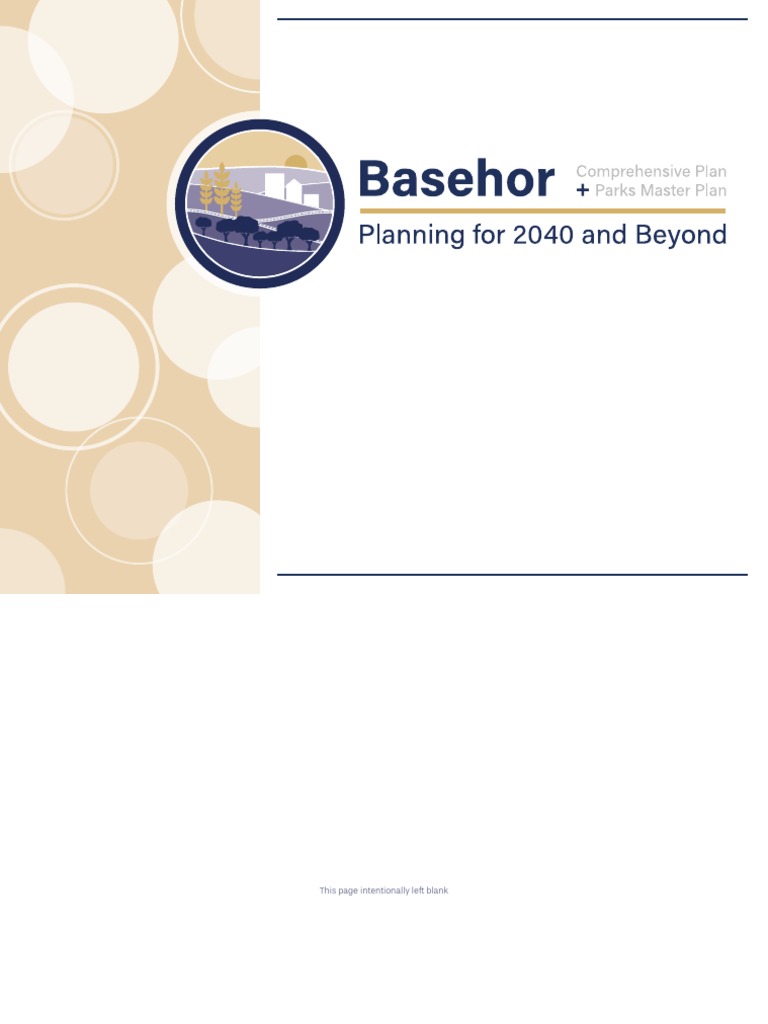 Basehor Comprehensive Plan | PDF | Decision Making | Economies