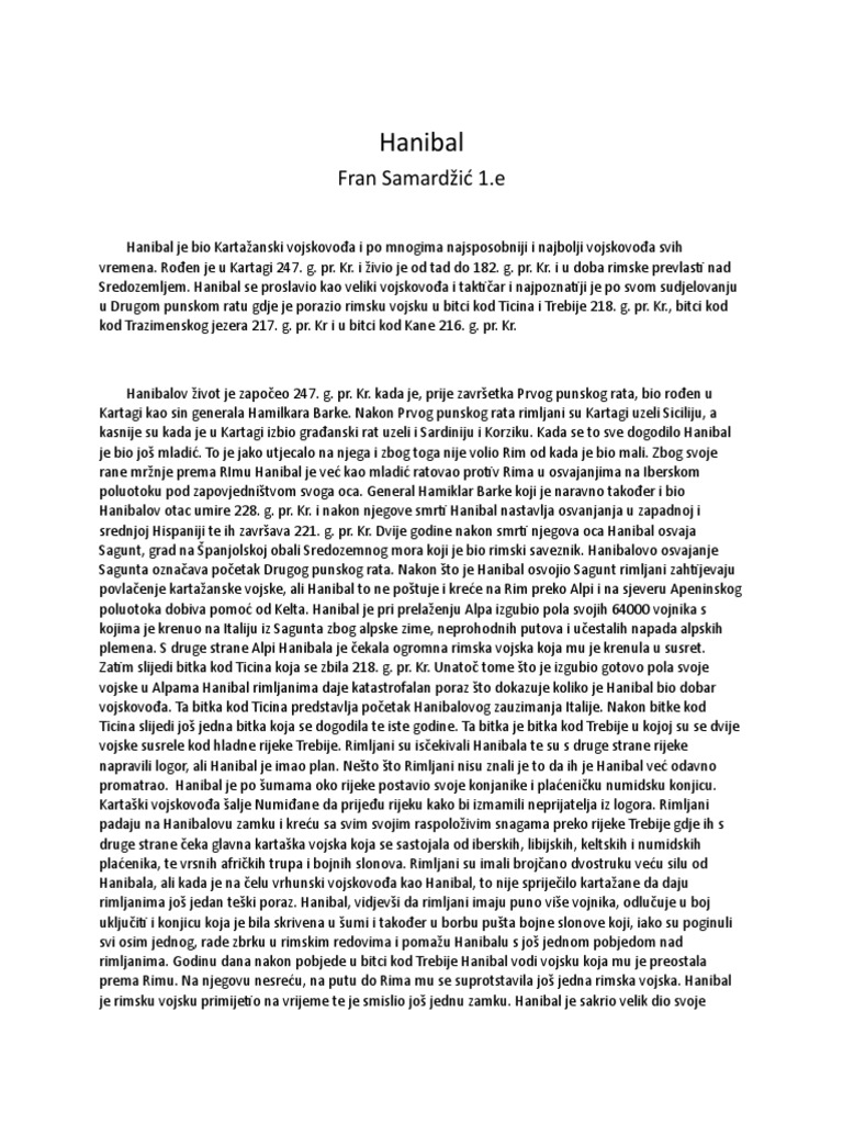 Hanibal | PDF