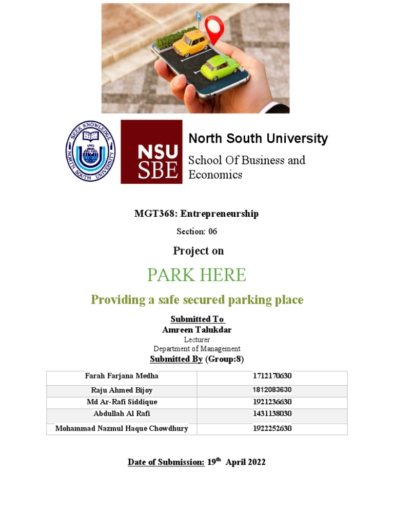 MGT 368 Final Report | PDF | Cost Of Living | Parking