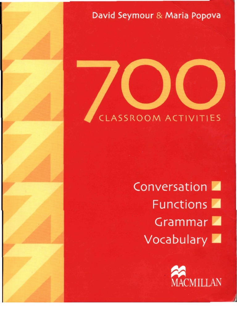 700 Classroom Activities | PDF