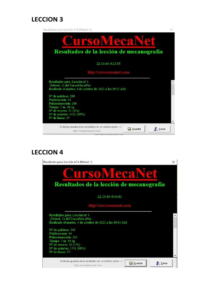MECA 3, 4 y 5 | PDF