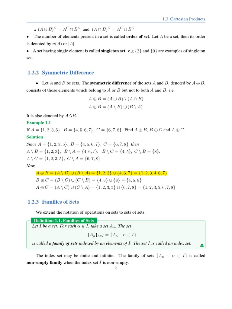 Advances Set Theory-Correction | PDF | Set (Mathematics) | Algebra